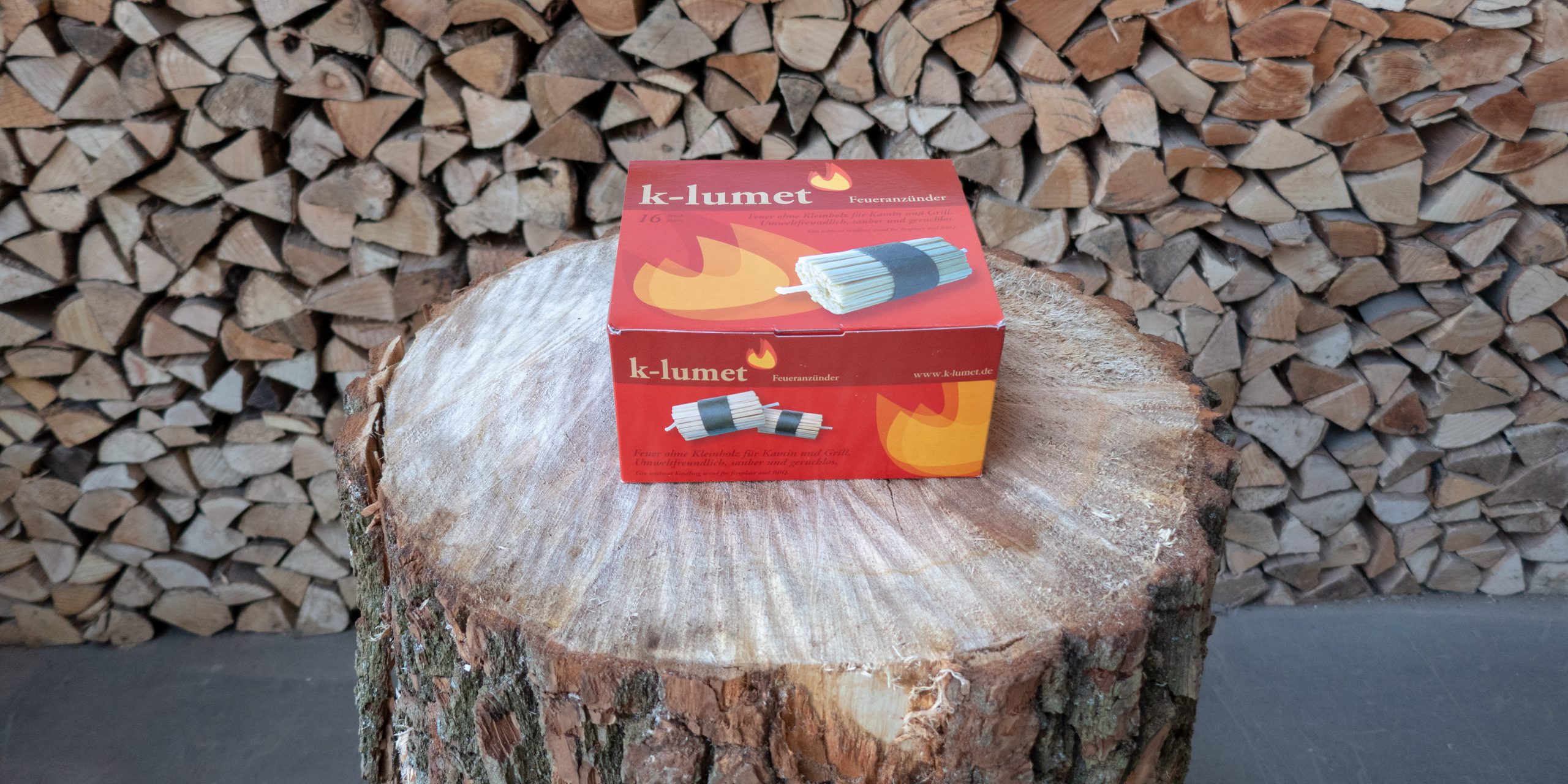 K-lumet Anzünder - Holzenergiehof Wuppertal